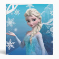 Frozen | Elsa Over the Shoulder Smirk 3 Ring Binder | Zazzle