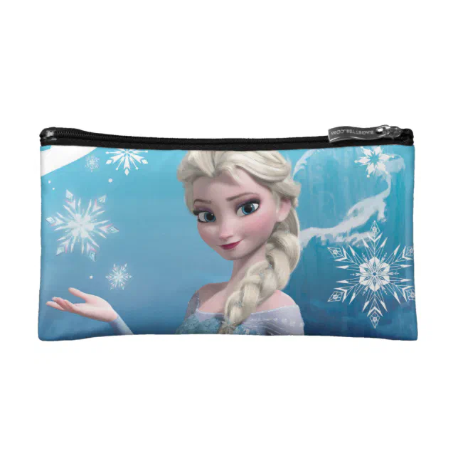 Frozen | Elsa Over the Shoulder Smirk Cosmetic Bag | Zazzle