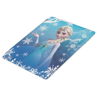 Frozen | Elsa Over the Shoulder Smirk iPad Smart Cover | Zazzle