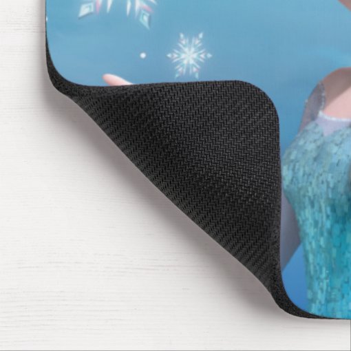 Frozen | Elsa Over the Shoulder Smirk Mouse Pad | Zazzle