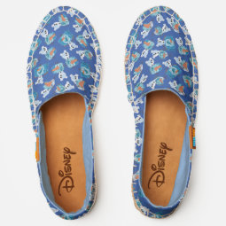 Frozen | Olaf Ice Block Pattern Espadrilles | Zazzle