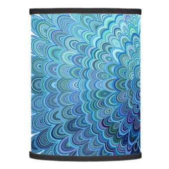 Frozen Oval Mandala Lamp Shade | Zazzle