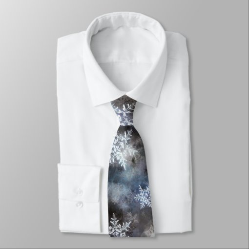 Frozen Winter Neck Tie | Zazzle