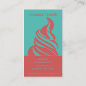 Frozen Yogurt Loyalty Business Card | Zazzle