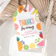 Fruit Birthday Party Gift Tags | Zazzle