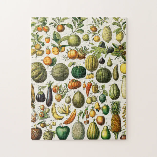 Fruits and Vegetables Jigsaw Puzzle | Zazzle