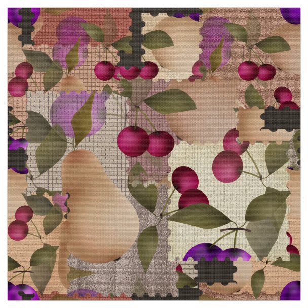 Pears Fruit Fabric | Zazzle