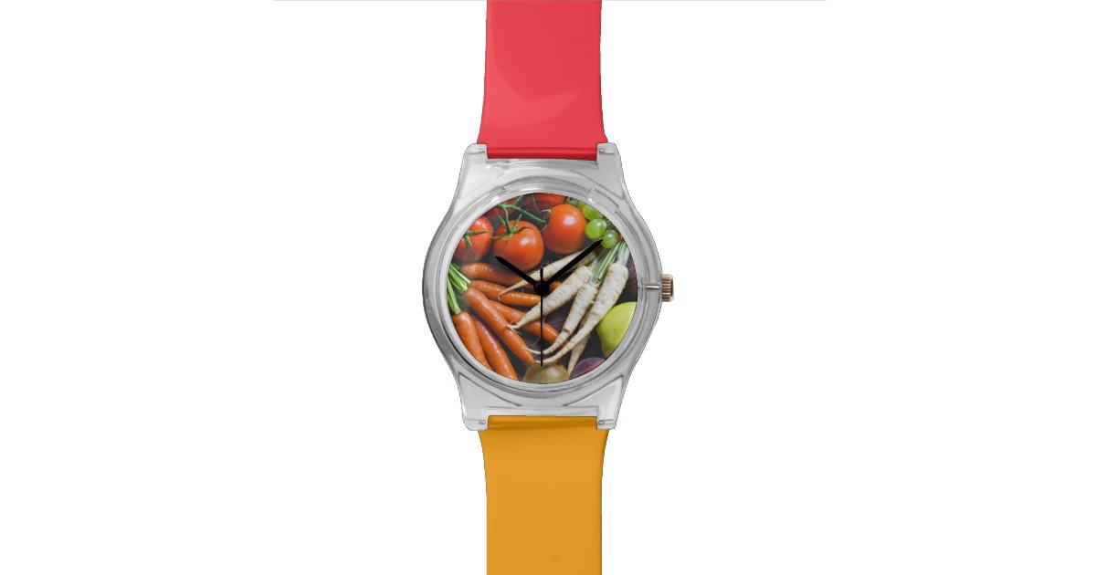 Fruits & Veggies watches | Zazzle
