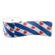 Fryslân Flag Grosgrain Ribbon | Zazzle