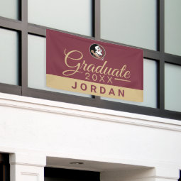 FSU Florida State University Graduation Banner | Zazzle