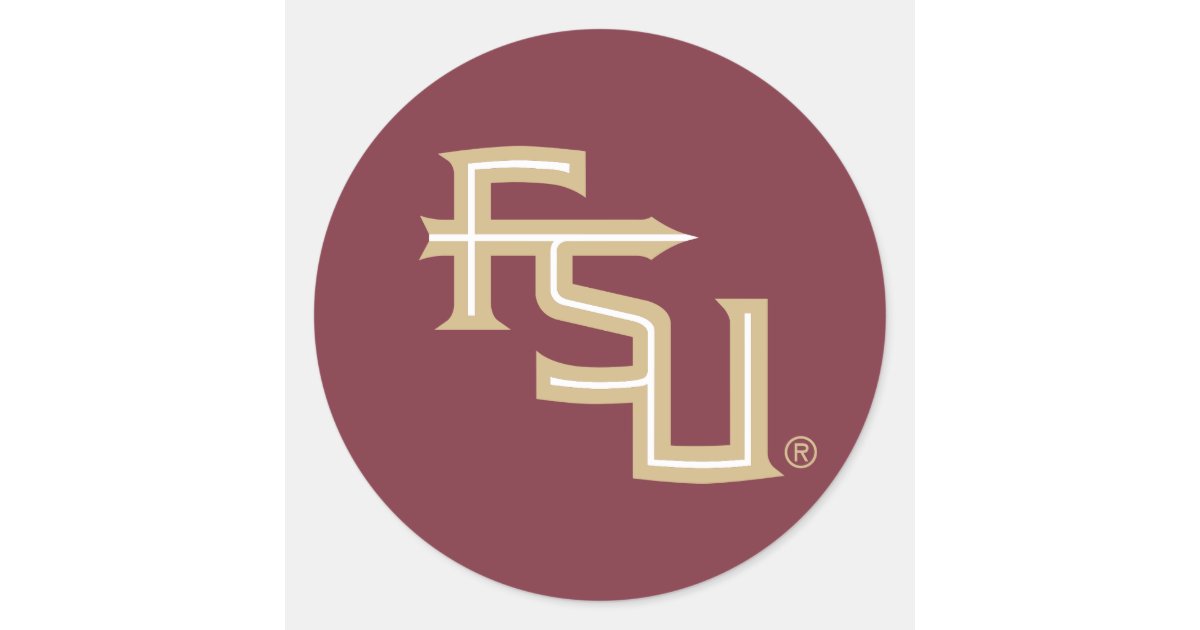 FSU Seminoles Classic Round Sticker | Zazzle