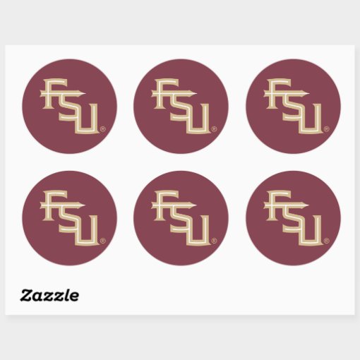 FSU Seminoles Classic Round Sticker | Zazzle