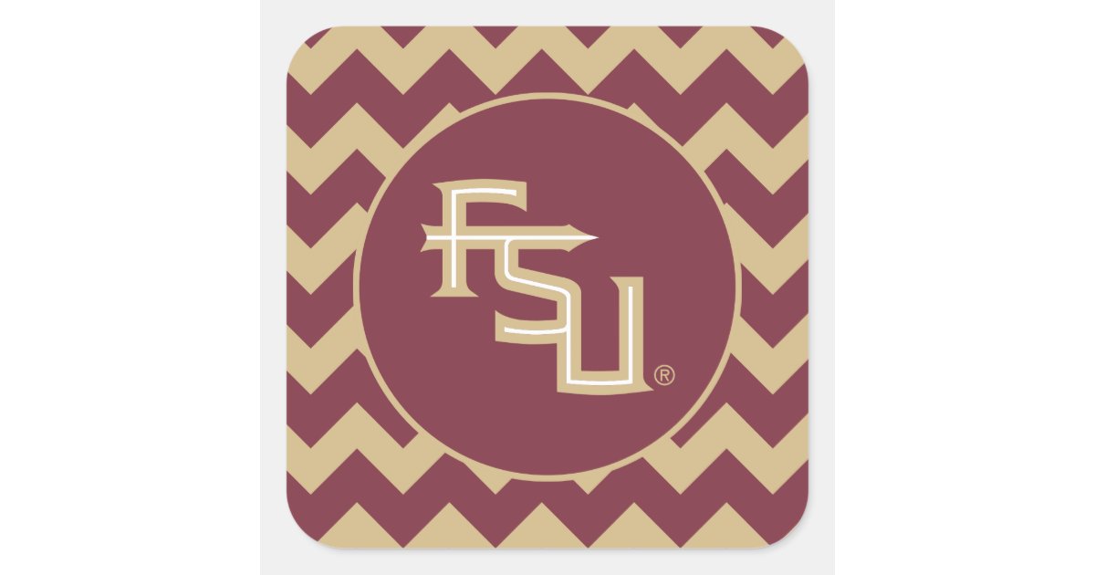 FSU Seminoles Square Sticker | Zazzle