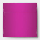 Fuchsia Hot Pink Linen Envelopes | Zazzle