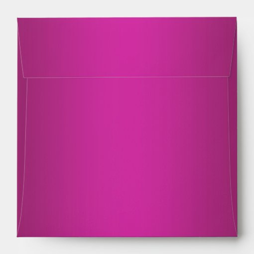Fuchsia Hot Pink Linen Envelopes | Zazzle