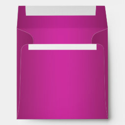 Fuchsia Hot Pink Linen Envelopes | Zazzle