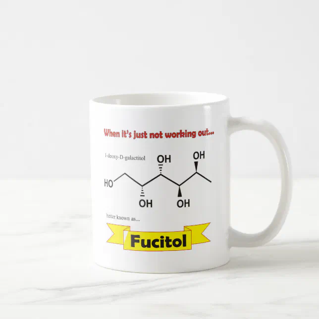 Fucitol Organic molecule Coffee Mug | Zazzle