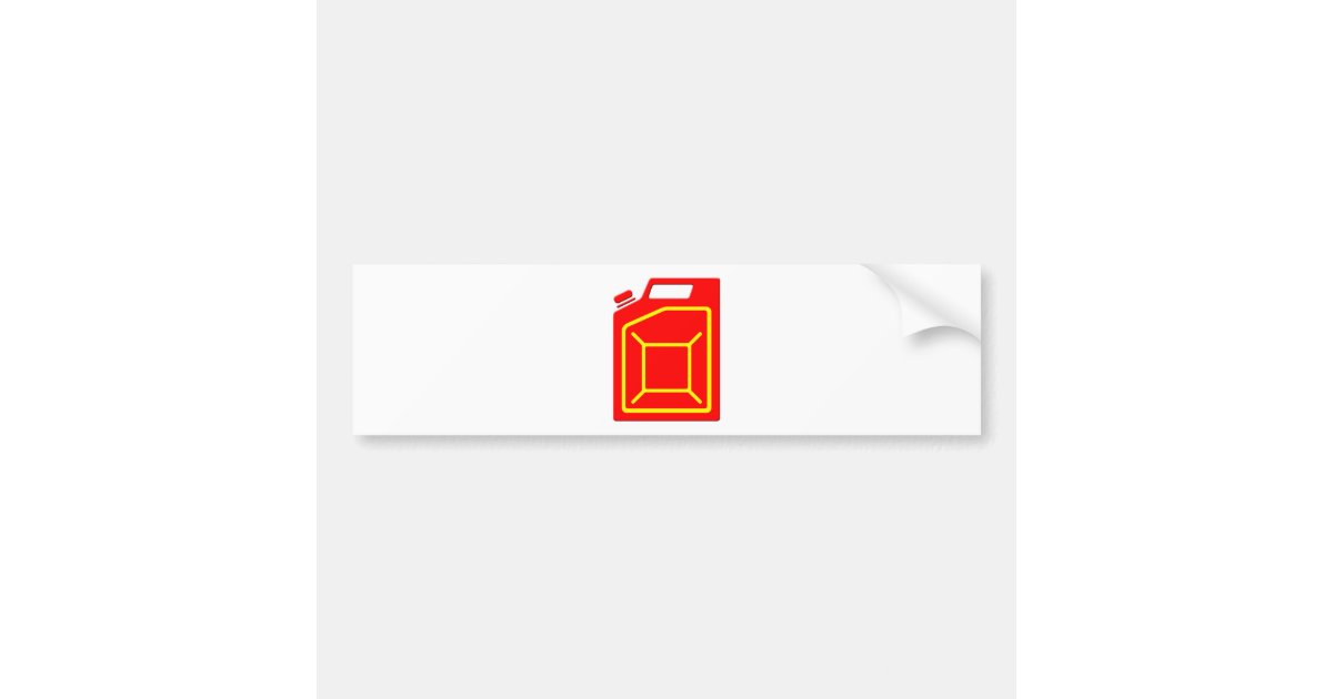 Fuel Bumper Sticker | Zazzle