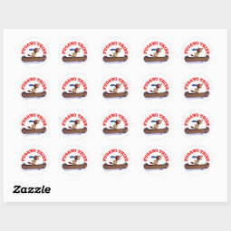 Fugawi Tribe Classic Round Sticker | Zazzle