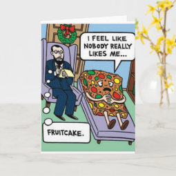 Fuitcake Psychology Greeting Card | Zazzle