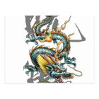 Fuku-Riu Japanese Dragon Postcard | Zazzle.com