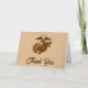Full-Color EGA - Bronze Thank You Card | Zazzle
