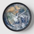 Full Earth Showing The Eastern Hemisphere. Clock | Zazzle