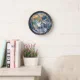 Full Earth Showing The Eastern Hemisphere. Clock | Zazzle