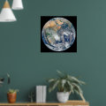 Full Earth Showing The Eastern Hemisphere. Poster | Zazzle