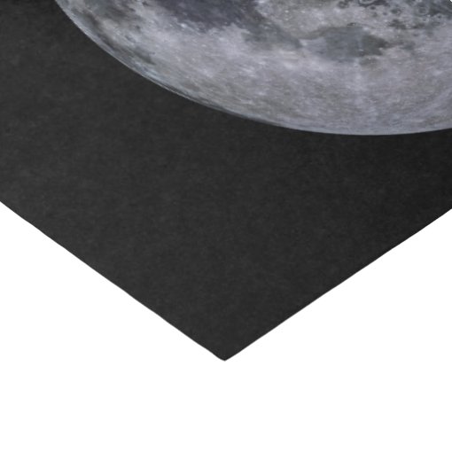 FULL MOON 15” Wrapping Tissue Paper | Zazzle