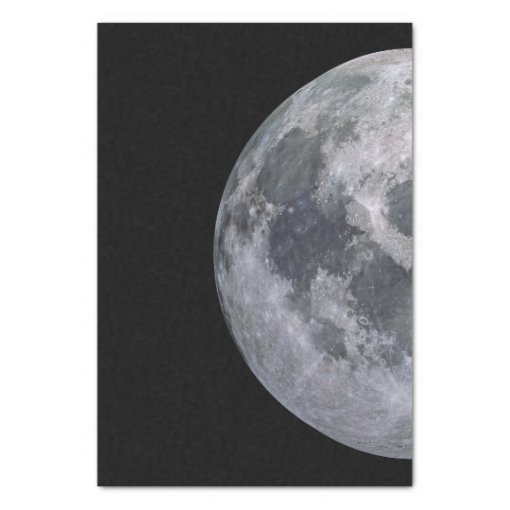 FULL MOON 23” Wrapping Tissue Paper | Zazzle