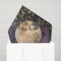 FULL MOON AND GARDEN DECOUPAGE TISSUE PAPER | Zazzle