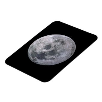 FULL MOON Custom Flexible Fridge Magnet | Zazzle