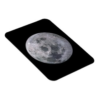 FULL MOON Custom Flexible Fridge Magnet | Zazzle