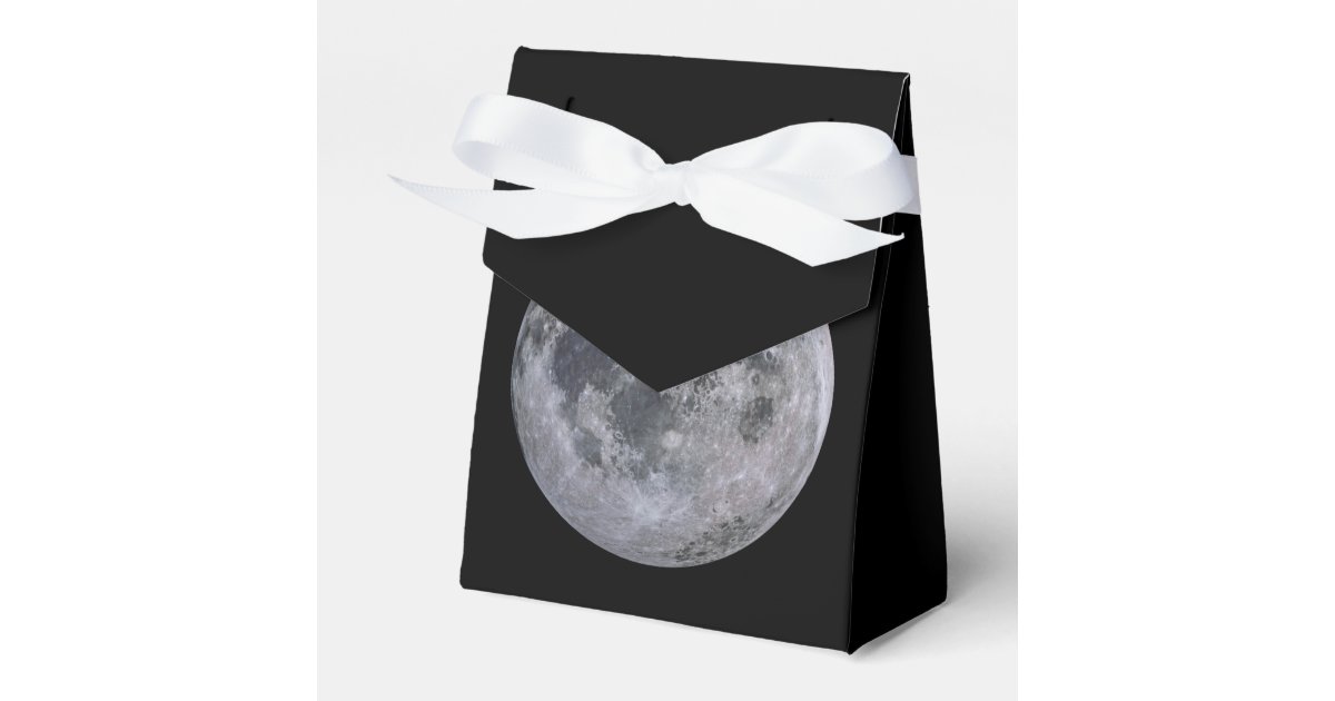 FULL MOON Favor Box | Zazzle