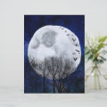 Full Moon Halloween Scrapbook Paper | Zazzle
