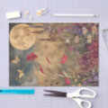 FULL MOON IN MEADOW DECOUPAGE TISSUE PAPER | Zazzle