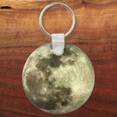 Full Moon Keychain | Zazzle