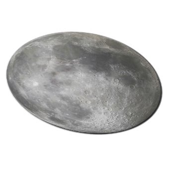Full moon plate. Why? To freak out werewolves. Melamine Plate | Zazzle