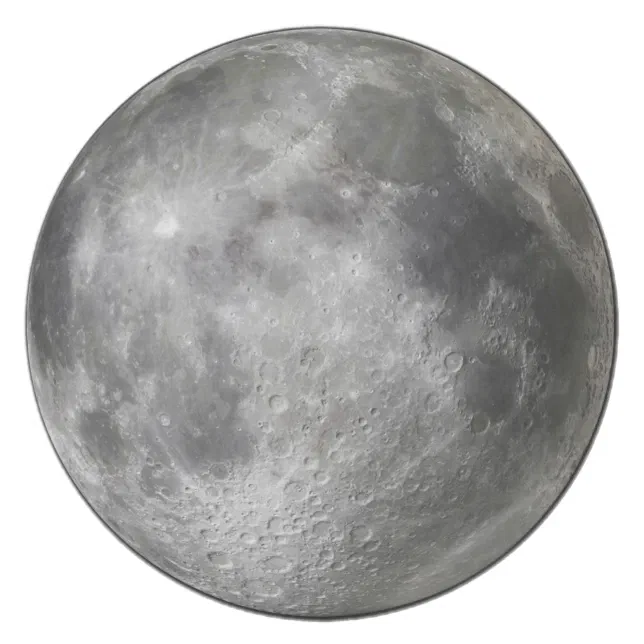 Full moon plate. Why? To freak out werewolves. Melamine Plate | Zazzle