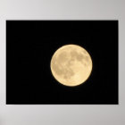 Full Moon Midnight Poster | Zazzle.com