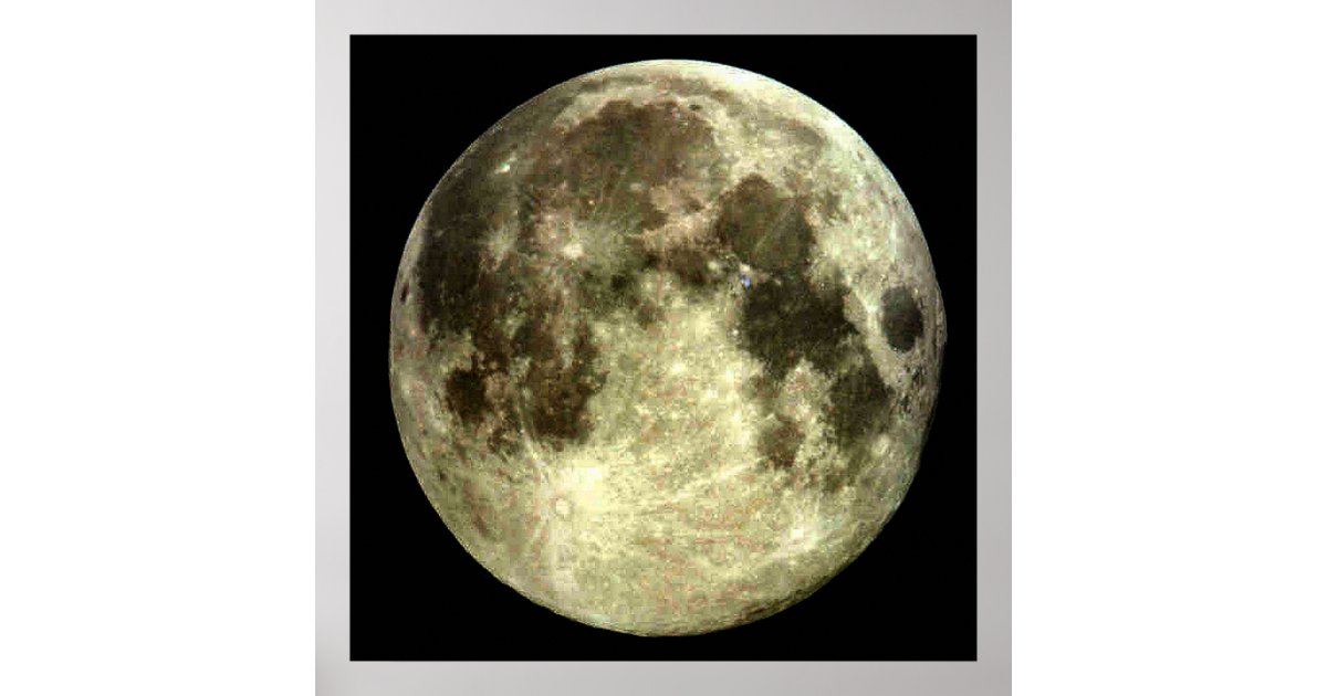 full moon poster | Zazzle