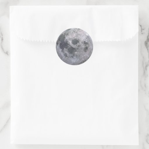FULL MOON Small Stickers | Zazzle