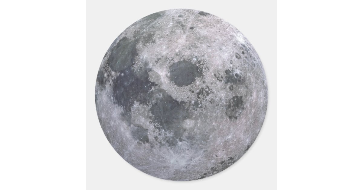 FULL MOON Small Stickers | Zazzle
