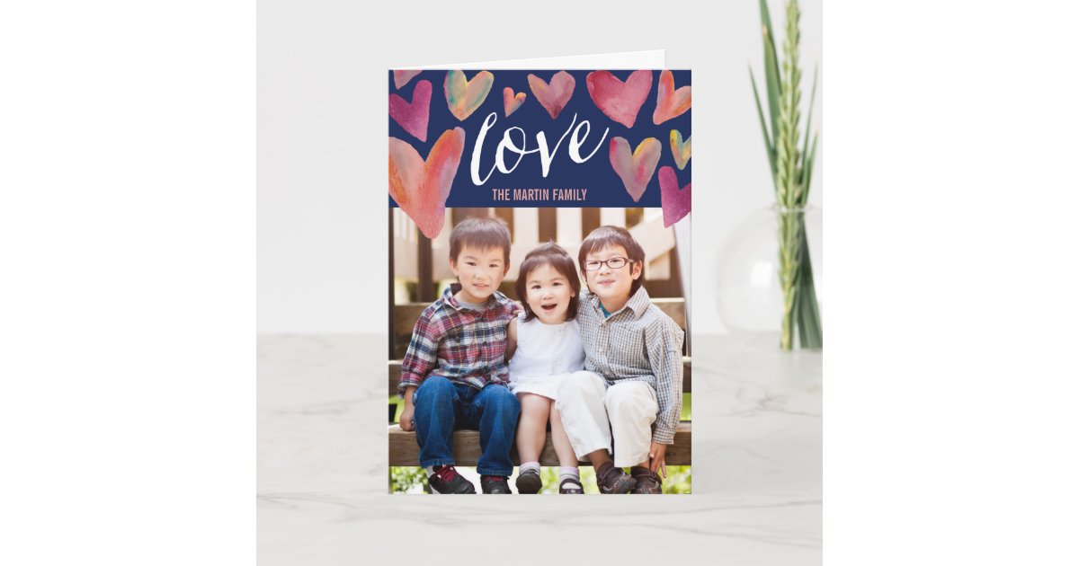 Full Of Love Valentine's Day Photo Card | Zazzle