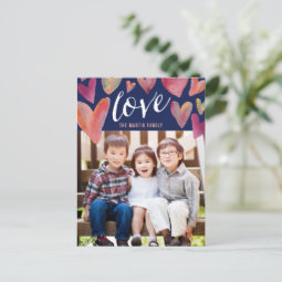 Full of Love Valentine's Day Postcard | Zazzle