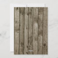 Full Photo Merry Christmas, Rustic Wood Holiday Card | Zazzle