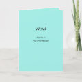 Full Professor Congratulations Promotion in Rank Card | Zazzle