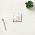 Full Square Photo Design with Custom Name Post-it Notes | Zazzle