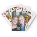 Congratulations Graduate Custom Photo Graduation Poker Cards | Zazzle
